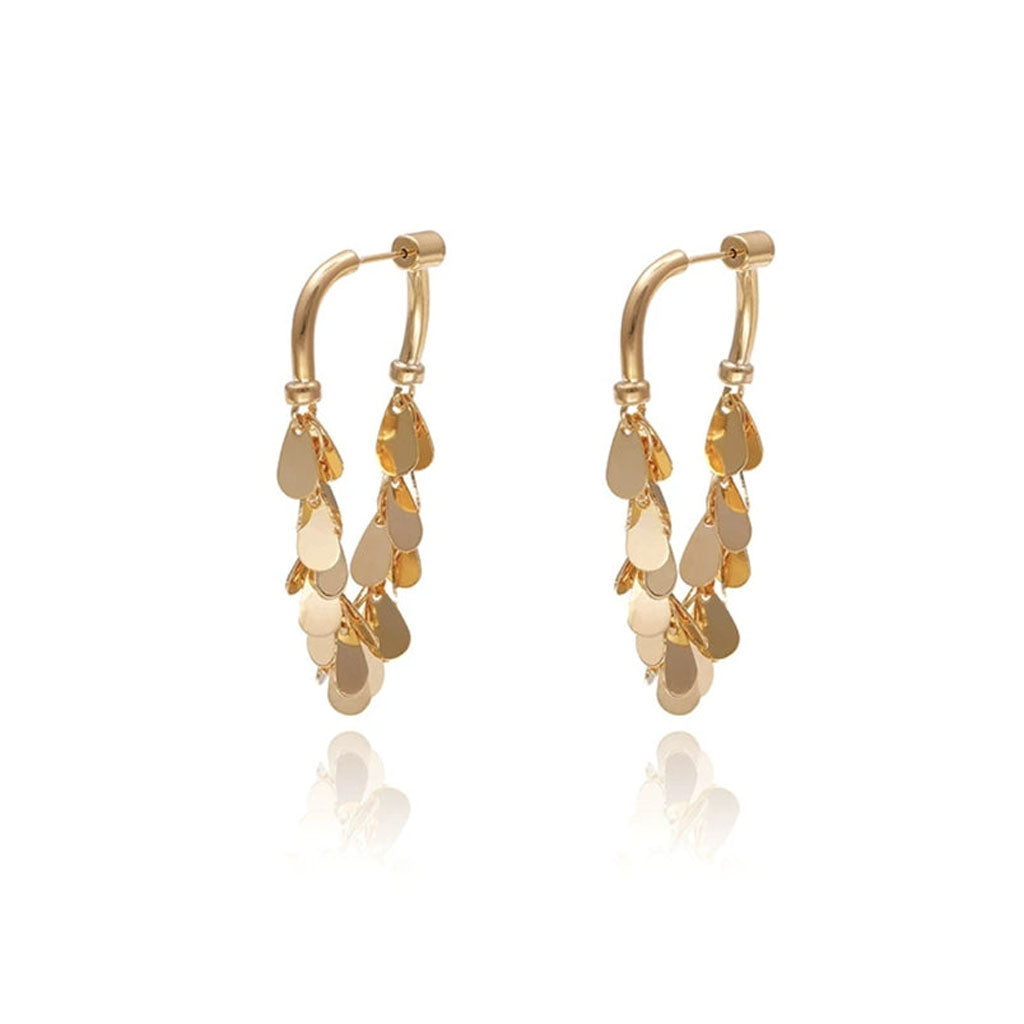 Shining Golden Wind Chime Earrings – Caratice